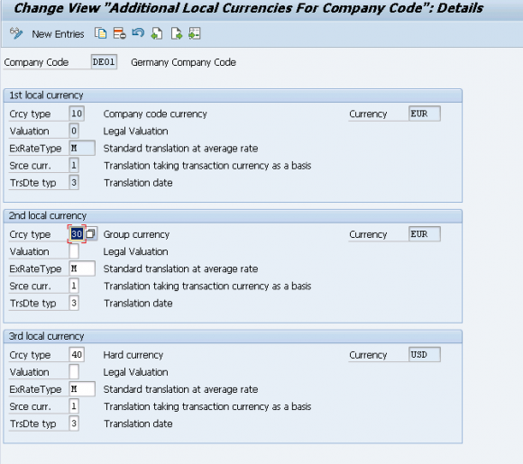 Define Currencies of Leading Ledger | OB22