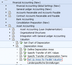 Set Up Areas for Parallel Valuation | S_PL0_86000183