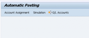 Configure Automatic Postings | OMWB