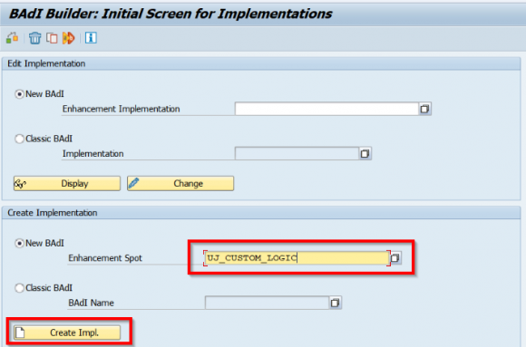 SAP BPC BADI - Quick Tutorial for Newbies