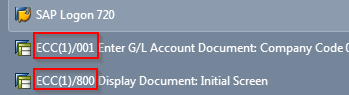 Show SAP System Name in Windows (SID)